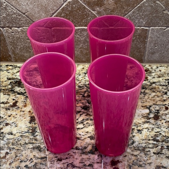Tupperware | Kitchen | Vintage Style Tupperware Cups Set Of 4 | Poshmark